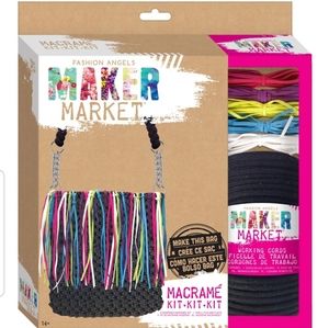 Fashion Angels | Other | Maker Market Modern Makrame Kit For Sacbag Nwt ...